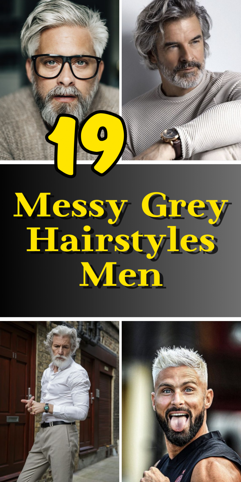Stylish Curly Grey Hairstyles For Men Embrace Your Silver Curls With